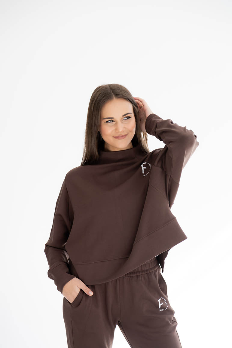 Fusion Turtle Neck Track Top – Fitness Fusion Lifestyle